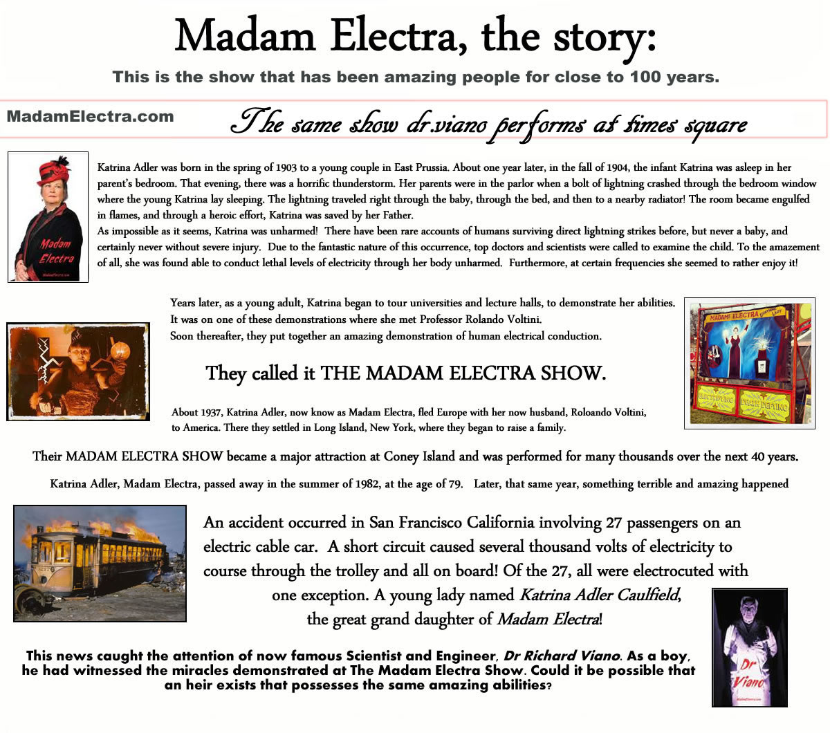 The Madam Electra Show